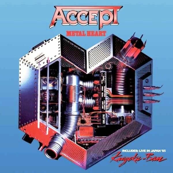 Фирменное издание Accept - Metal Heart/ Kaizoku-Ban CD