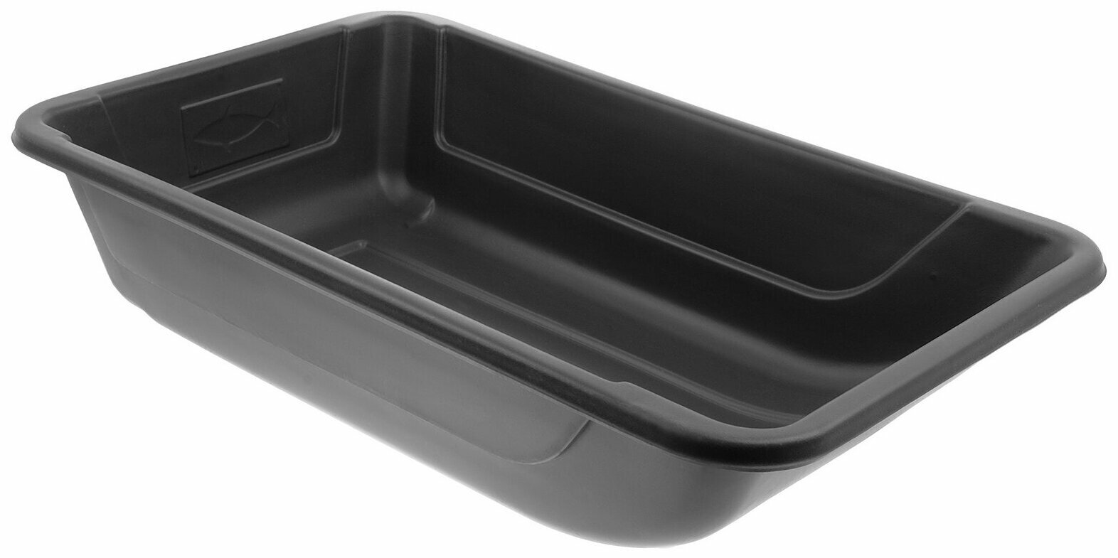 Сани рыбацкие с люверсами «С-7», размеры 1200 х 700 х 270 мм, цвет черный