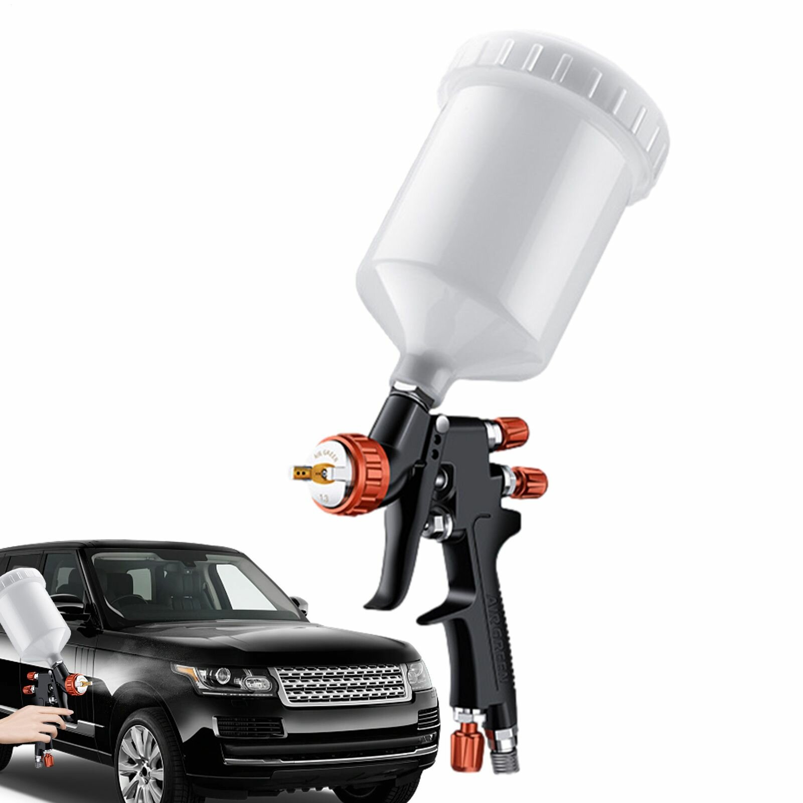 Ручной распылитель краски , Электрический краскопульт