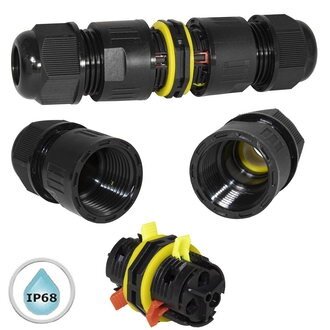 M20-3P, Разъем герметичный, (3 PIN, IP68)