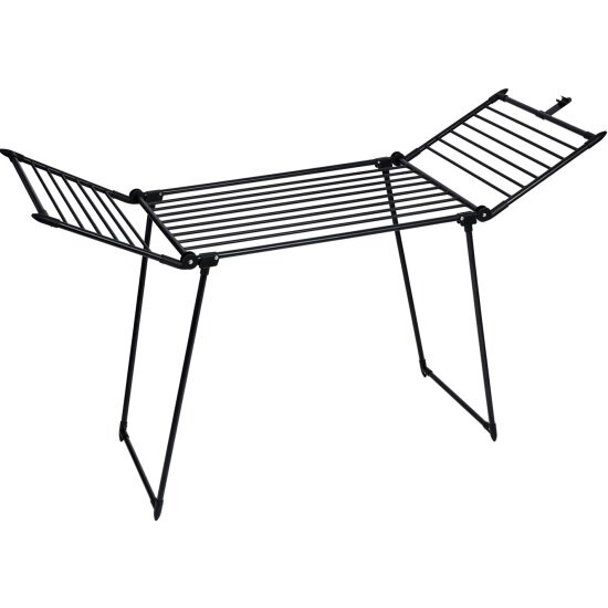 Сушилка для белья Laima напольная раскладная, 3 зоны сушки, 19 метров, HOME TRIO BLACK, 700470