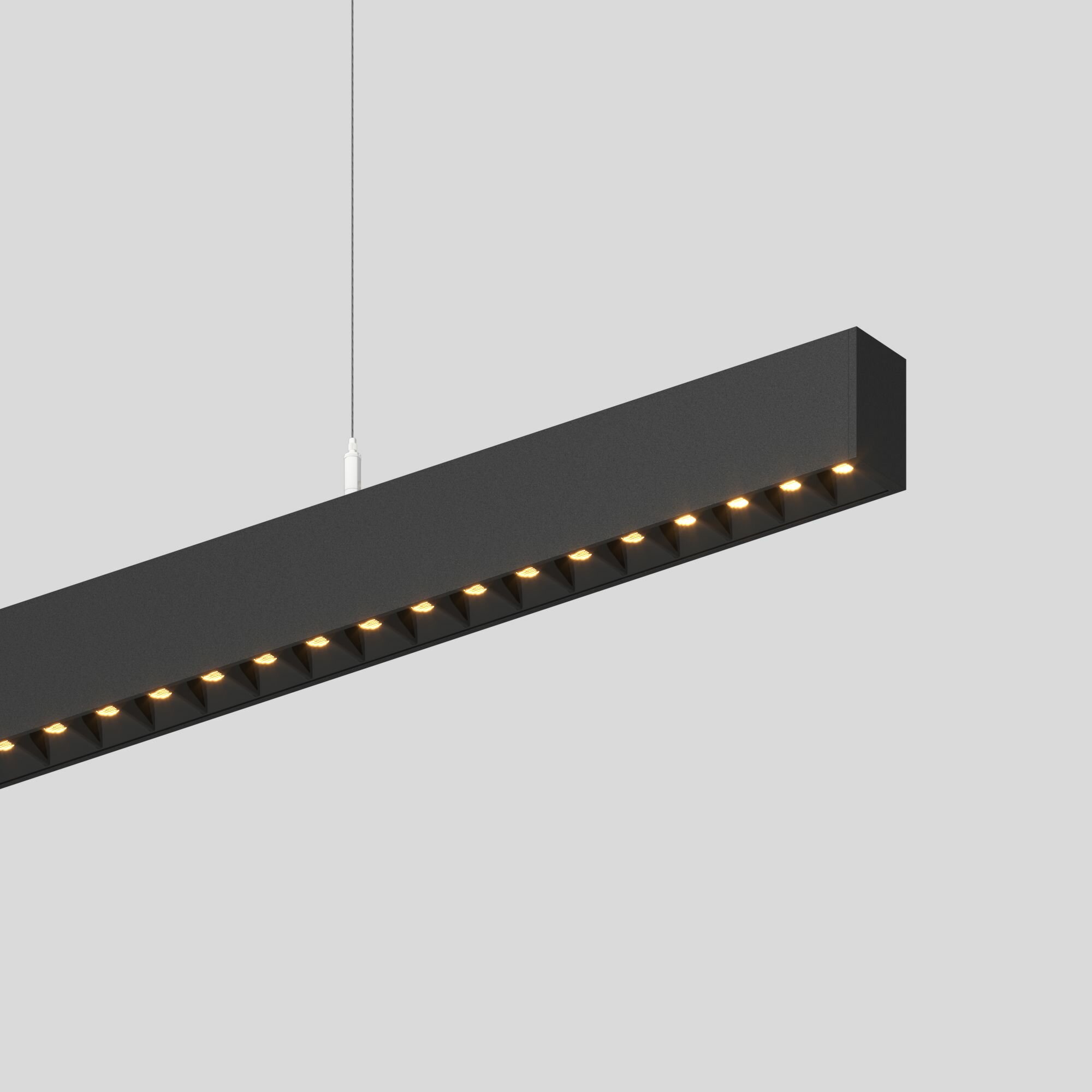 Линейный светильник ShopLEDs Светодиодный светильник линейный Lyra SLQ-40W 60° Black (теплый белый 3000K)