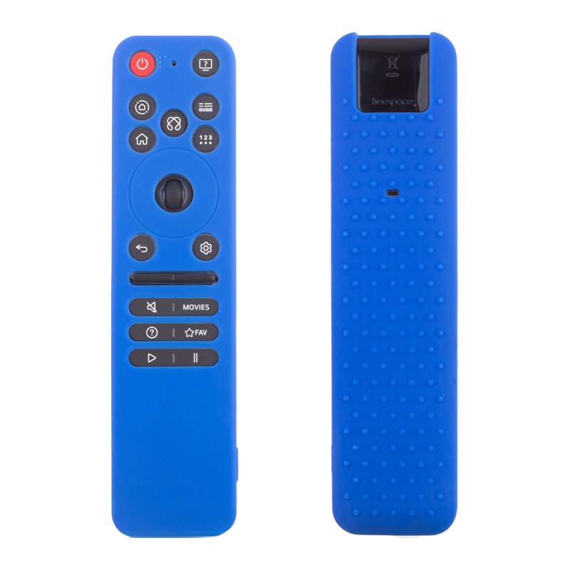 LG OLED Smart TV удаленный силиконовый чехол Декоративный синий защитный чехол подходит для LG MR25GA Remote