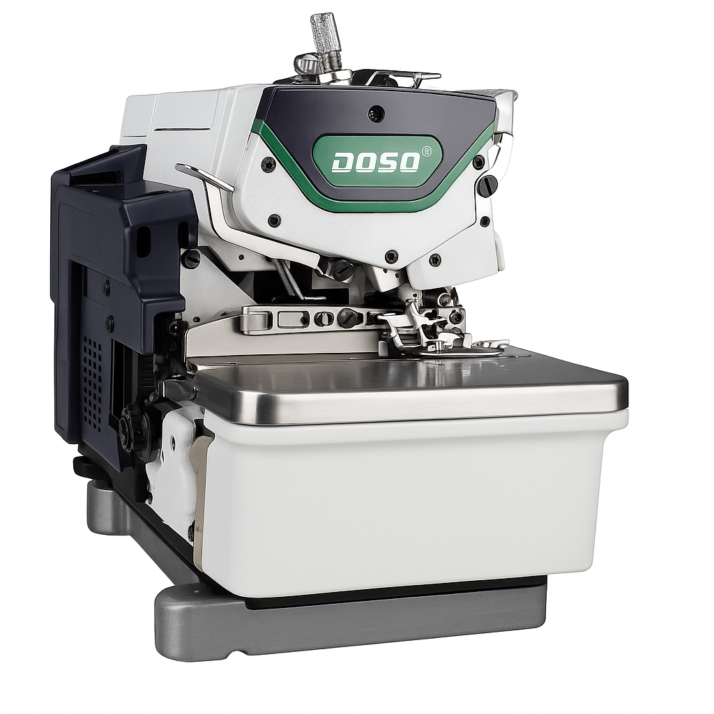 Doso S6-4T-AT-BUT Шаговая сверхскоростная дифференциальная четырехпроводная автоматическая машина для обрезки нити с интегрированным оверлоком