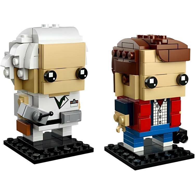 Конструктор LEGO BrickHeadz Назад в будущее 240 деталей, Return to Future Set