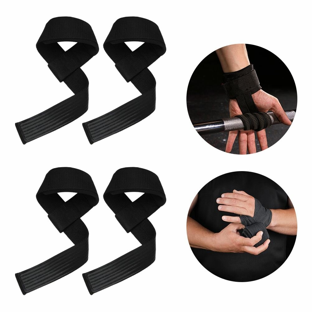 Лента фитнес с усилением, для тренировок с гантелями