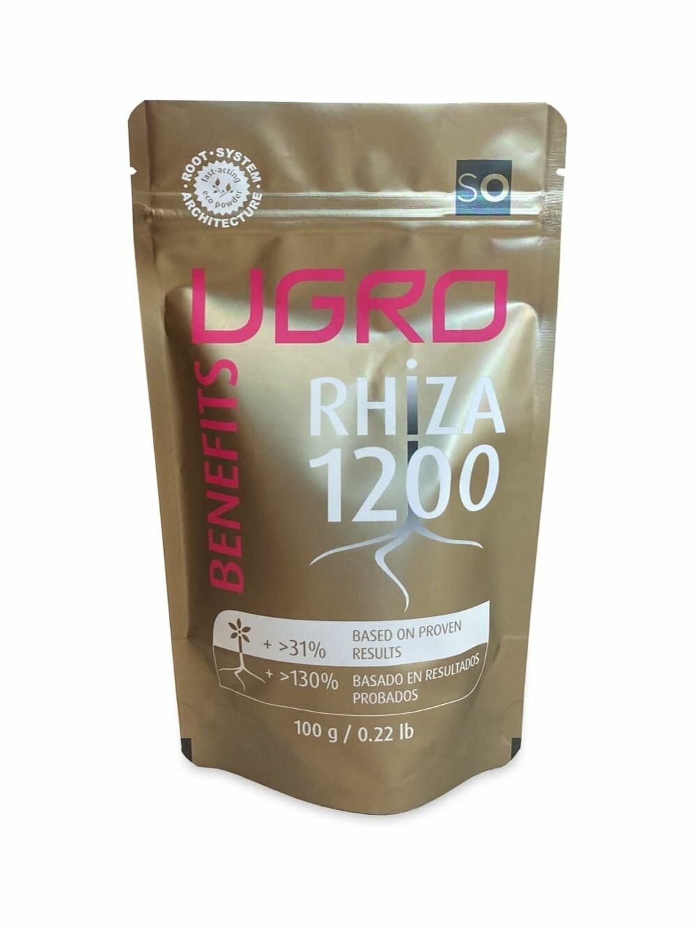 Удобрение (микориза) для укоренения растений UGro RHIZA 1200 100 г.