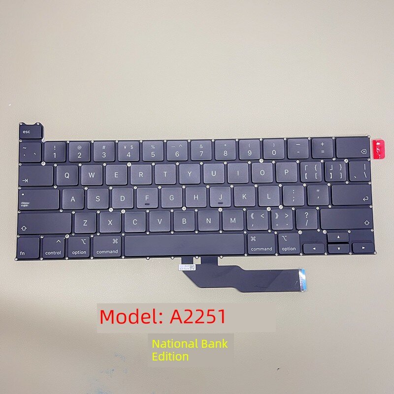 Подходит для Apple A2141A2338A2337A2442A2251A2289A2681A2992, новая оригинальная клавиатура. A2251 [внутренняя