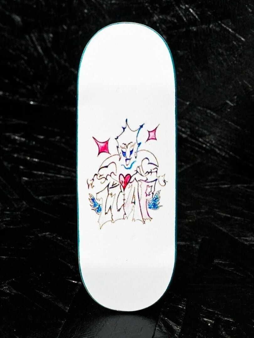 Дека для фингербода ZZAP Sonya Drawing RW 32 x 97 мм high concave