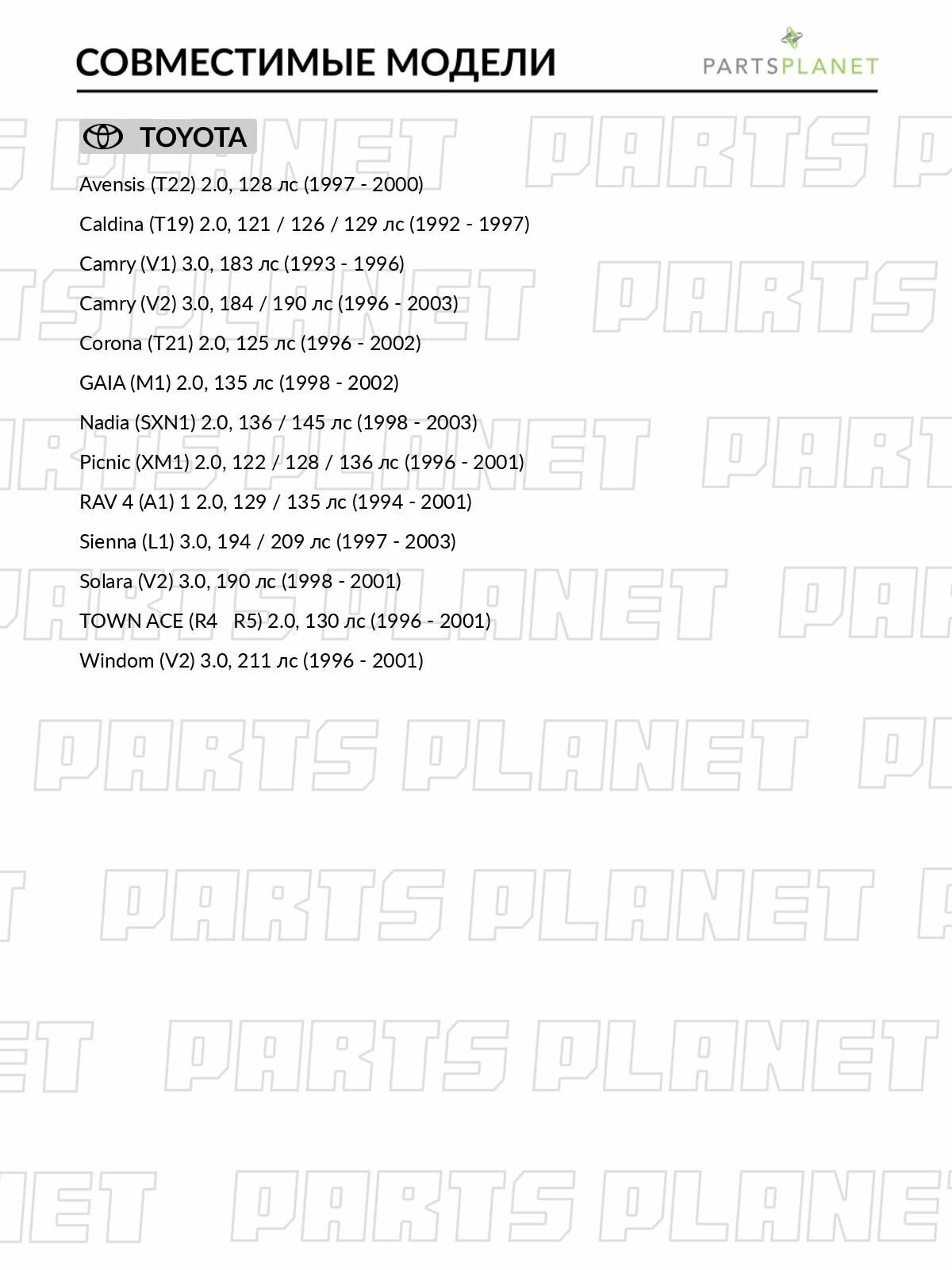 Свеча зажигания Никелевая, для Тойота Авенсис 1997-2000, Калдина 1992-1997, Камри 1993-1996, Корона 1996-2002, Рав 4 1 1994-2001 арт K20TR11 — фото 1