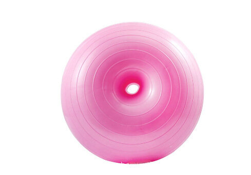 Donut Yoga Ball Thickened Explosion-Proof Apple Ball Yoga Hemisphere Fitness Ball Inflatable Balance Yoga Ball Розовый