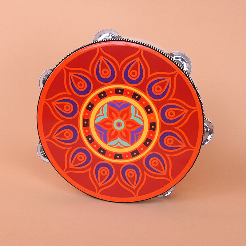 Тамбурин для танцевального выступления в Дуньхуане, реквизит для оценки, инструмент для сценических выступлений для взрослых, ручной тамбурин, реквизит для ханфу
