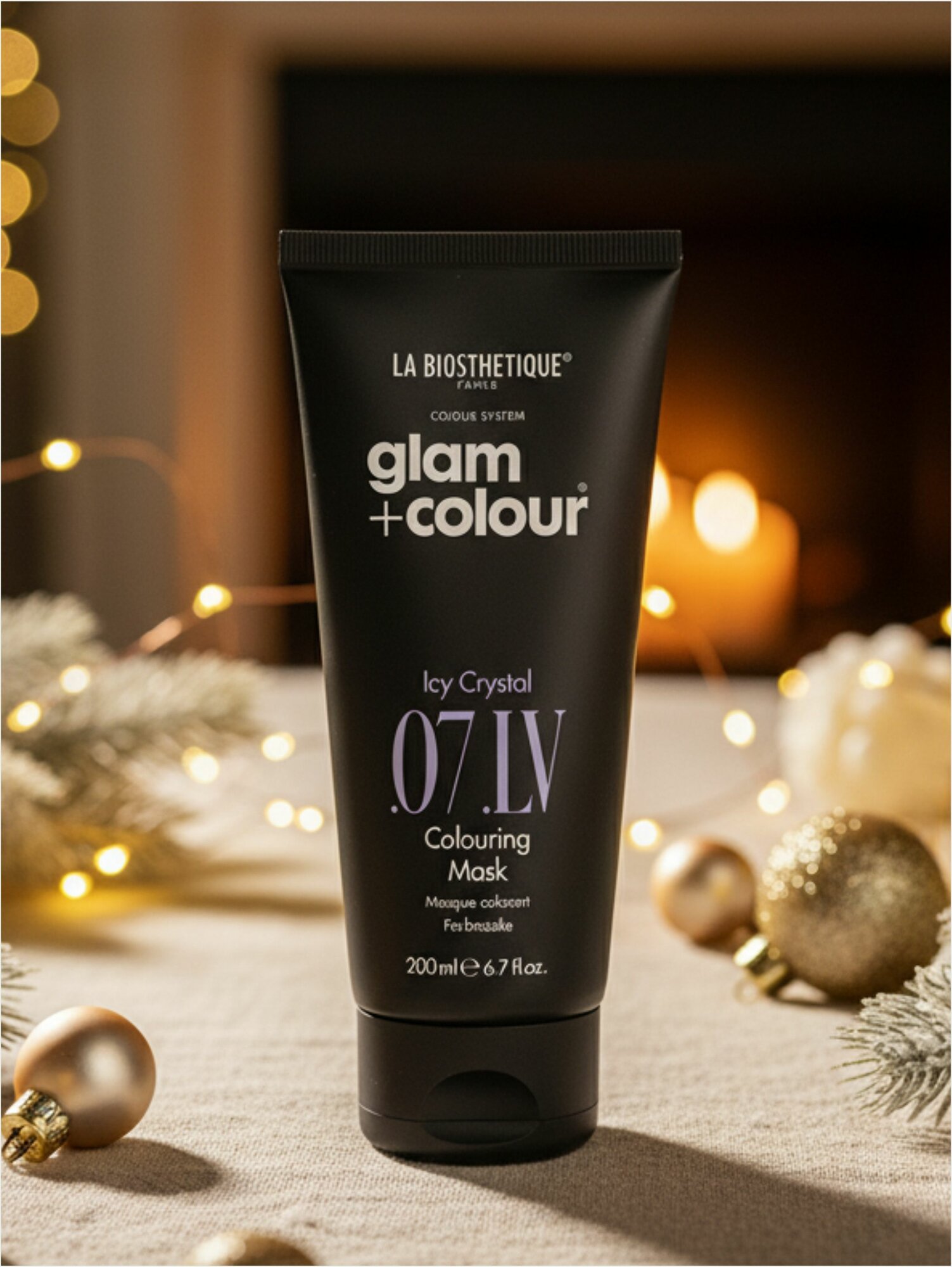 Тонирующая маска для волос La Biosthetique Icy Crystal .07. LV 200 мл