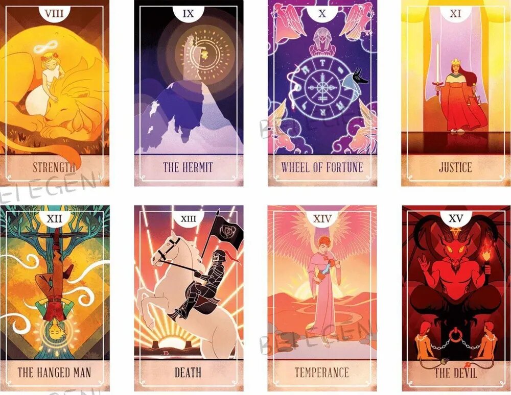 The Fablemaker's Animated Tarot Deck для раскрытия внутреннего мира, карточки для гадания — фото 1
