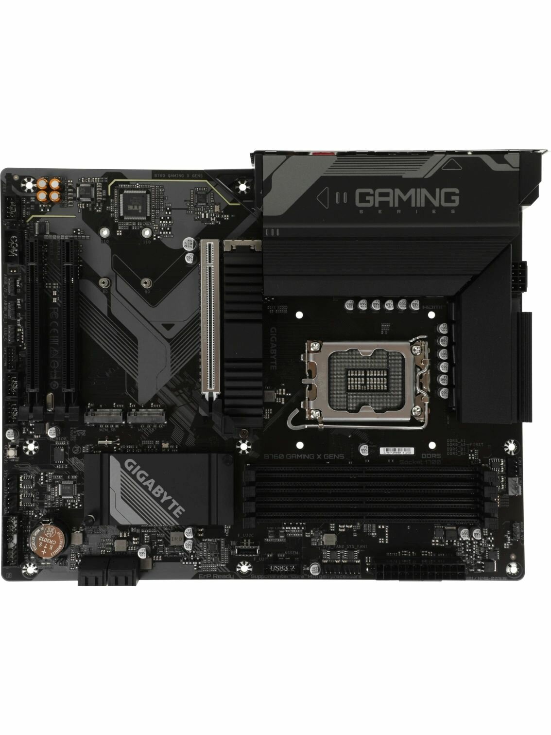 Материнская плата Gigabyte B760 GAMING X GEN5 Soc-1700 Intel B760 4xDDR5 ATX AC 97 8ch(7.1) 2.5Gg RAID+HDMI+DP