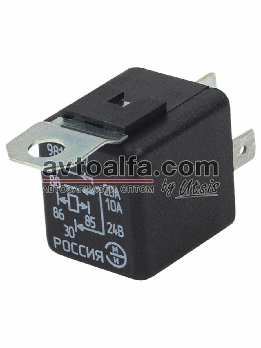 Реле переключающее 5-контактное 24В 20/10А камаз, газ, Автобусы, Трактора (ооо по пз эми г. Пенза)