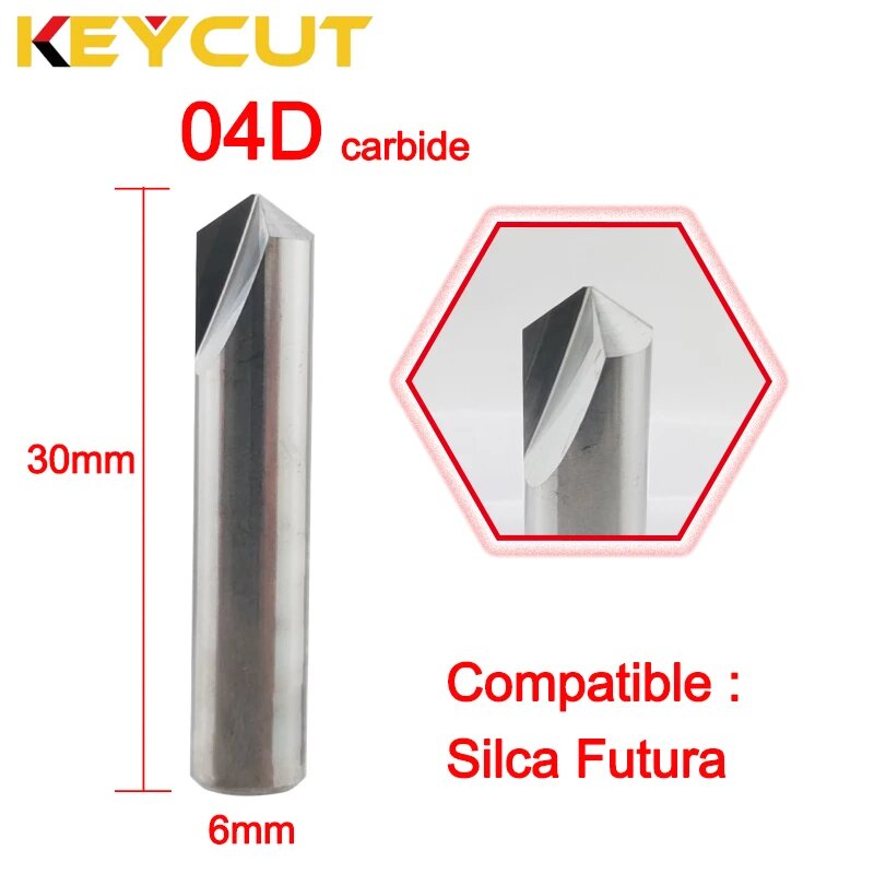 SILCA Futura 04D 04DW 110 ° Подходит для машины на вторичном рынке ILCO Silca FuturaKey