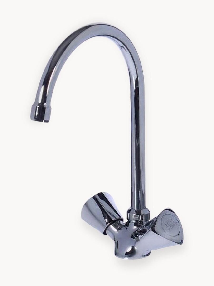 Смеситель для кухни Damixa Object, излив 180 мм, керамический картридж, аэратор EcoSave, высококачественная латунь