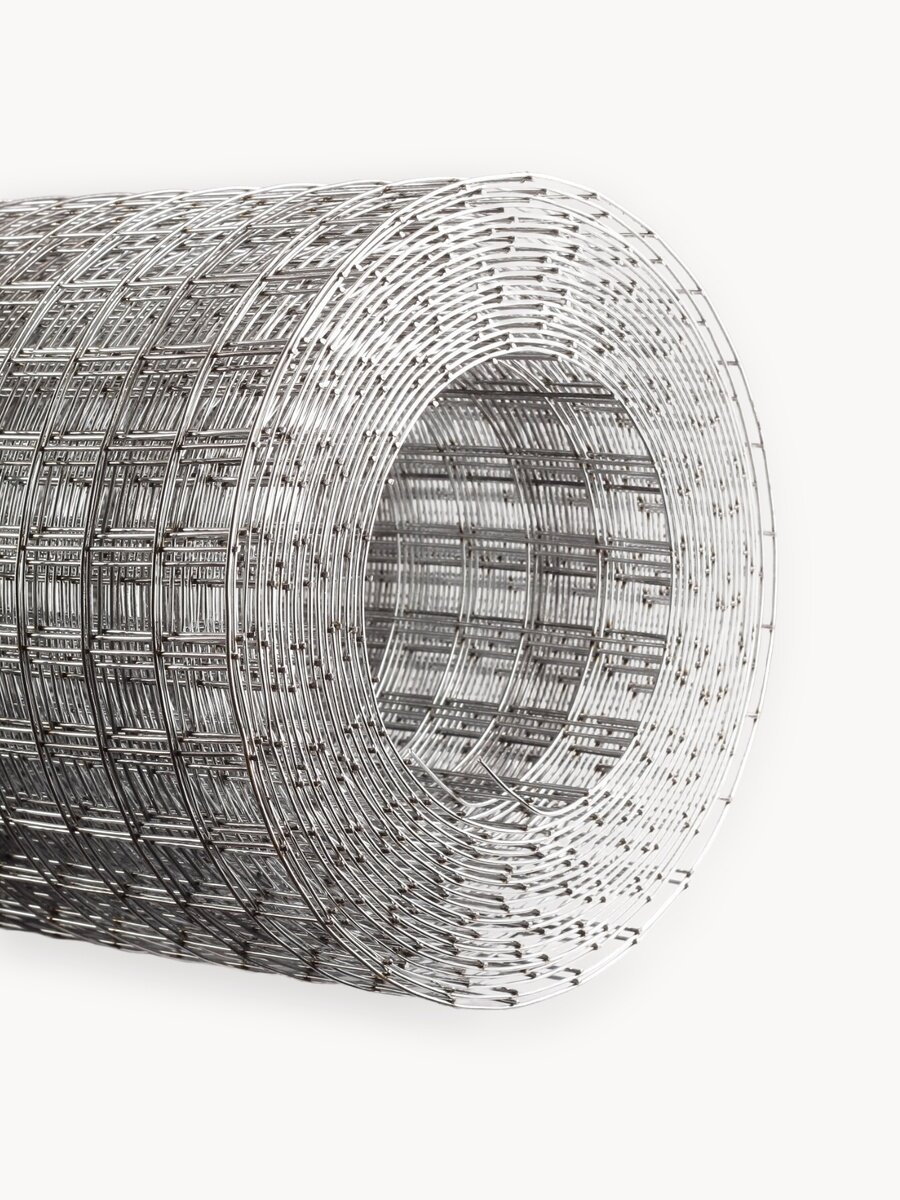 Сетка сварная для клеток и вольеров, и производство клеток сварная размер ячейки 25*25 толщина 1,4 поставляется в рулоне 1* 10м