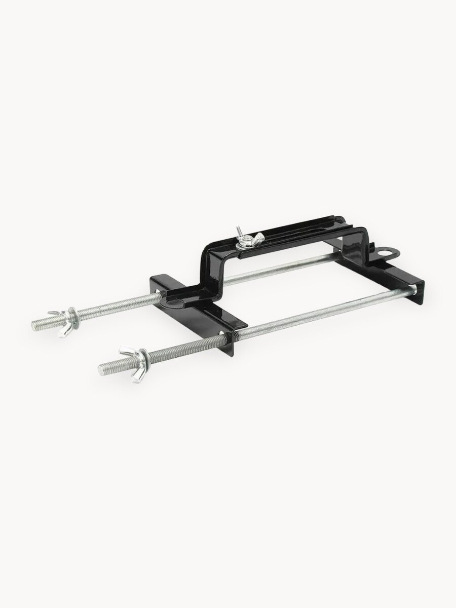 Крепления АКБ п-образная, длина стяжек 19см, кронштейн для аккумулятора