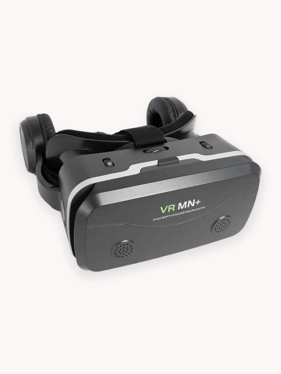 VR очки, очки виртуальной реальности для смартфона, геймпад в подарок, чёрный цвет