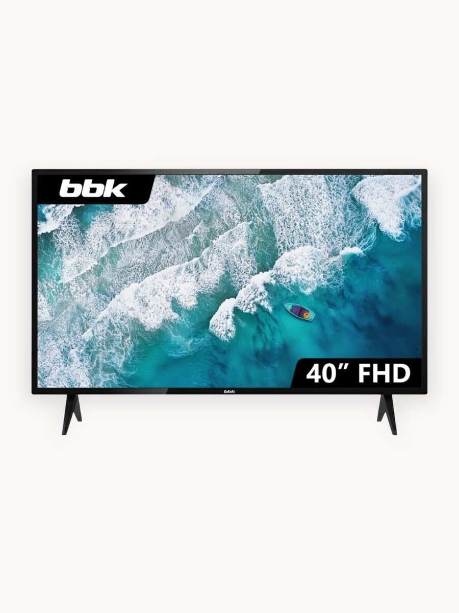 Телевизор LED BBK 40" FULL HD 60Hz DVB-T2 DVB-C 40LEM-1057 черный