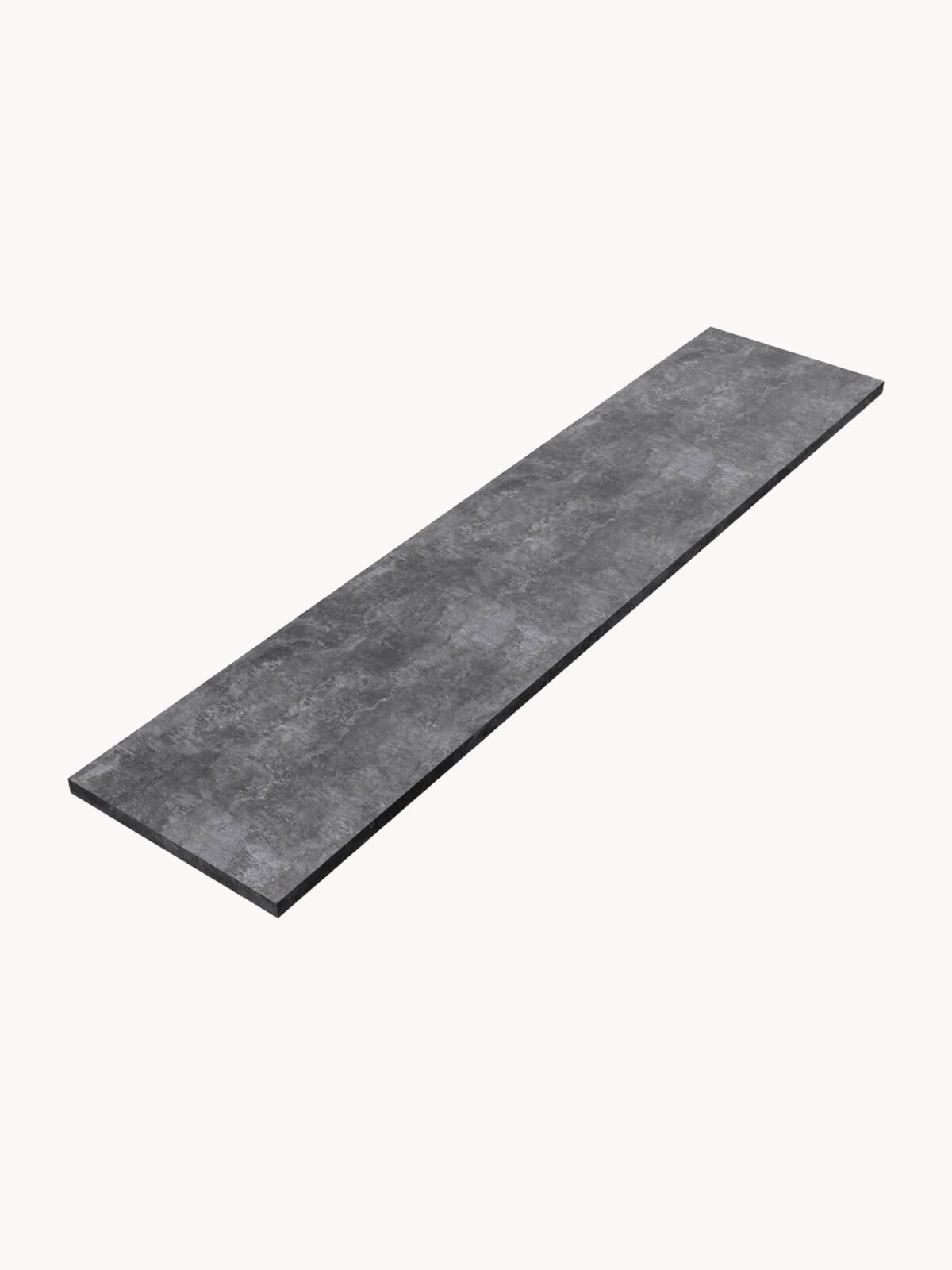 Столешница кухонная, для барной стойки, для подоконника Alternative Loft Бетон Тёмный 2400х600 мм, толщина 38 мм