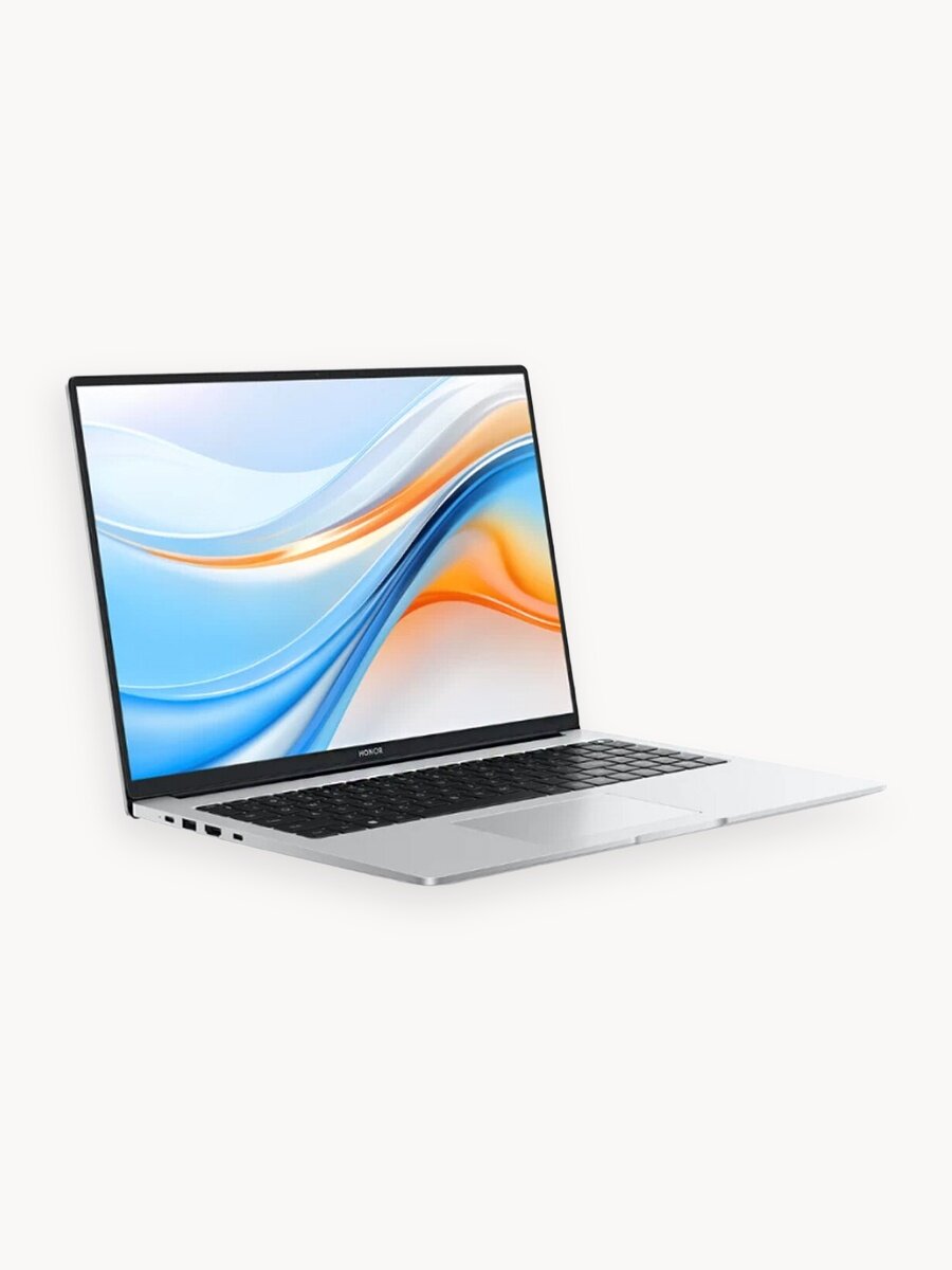 Ноутбук Honor MagicBook X16 Plus BRI-7651, Ryzen 7 8845HS/16Gb/SSD512Gb/Radeon 780M/16" 1920x1200 IPS 120Hz/Windows11/cеребристый