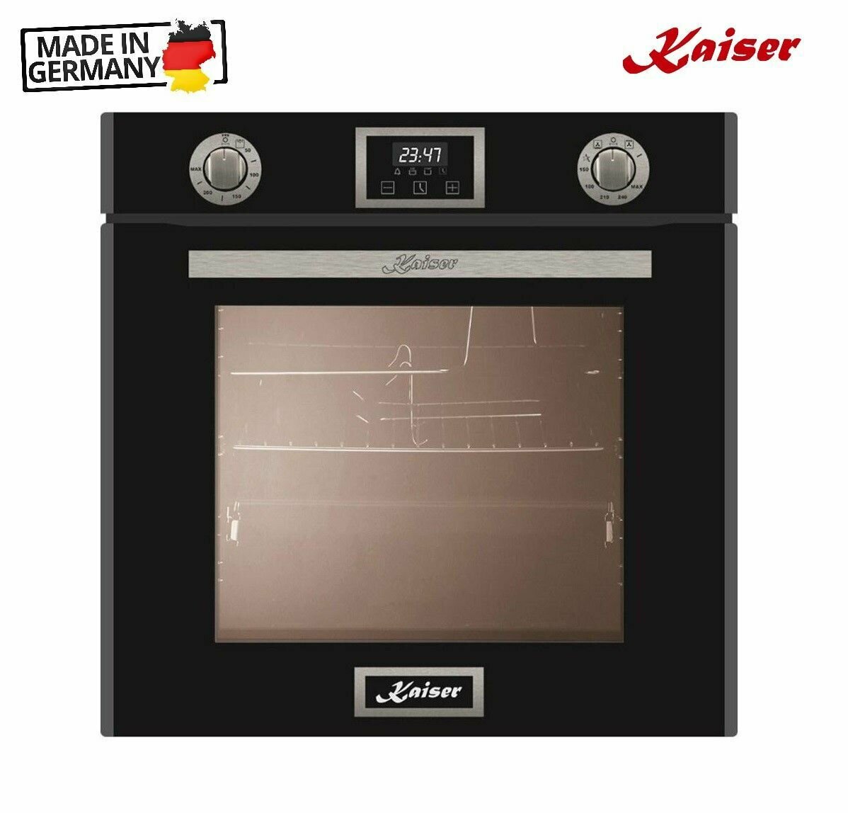 Газовый духовой шкаф 60 см Kaiser Grand Chef EG 6374 Sp черный