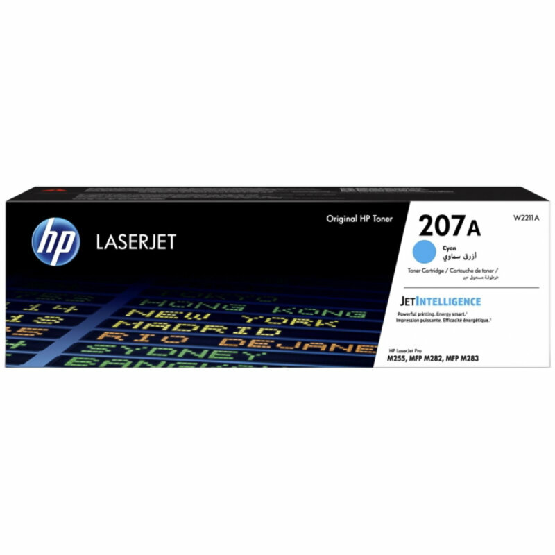 Картридж лазерный HP 207A W2211A гол. для LaserJet Pro M255/MFP M282/M283, 1167835