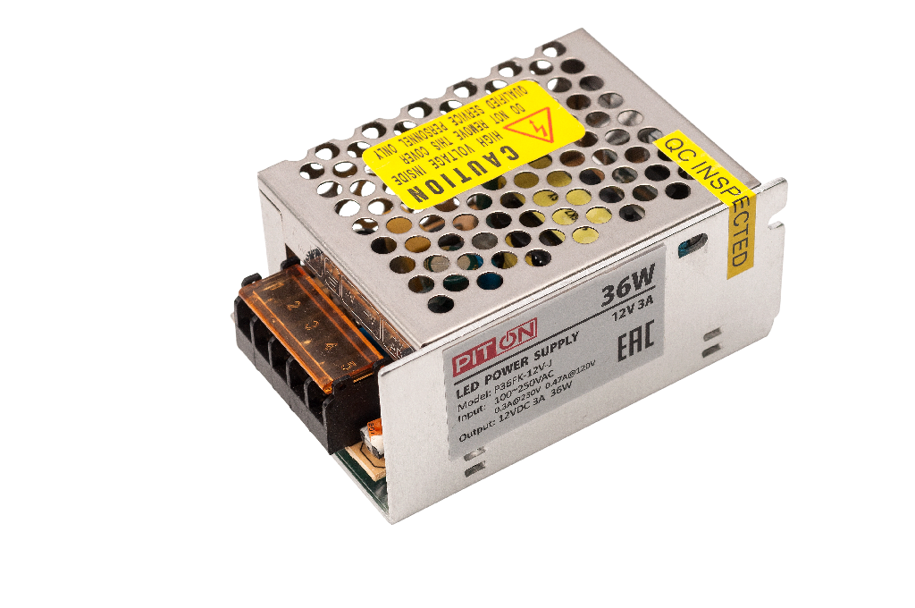 Блок питания 36W интерьерный Piton P36FK-12V