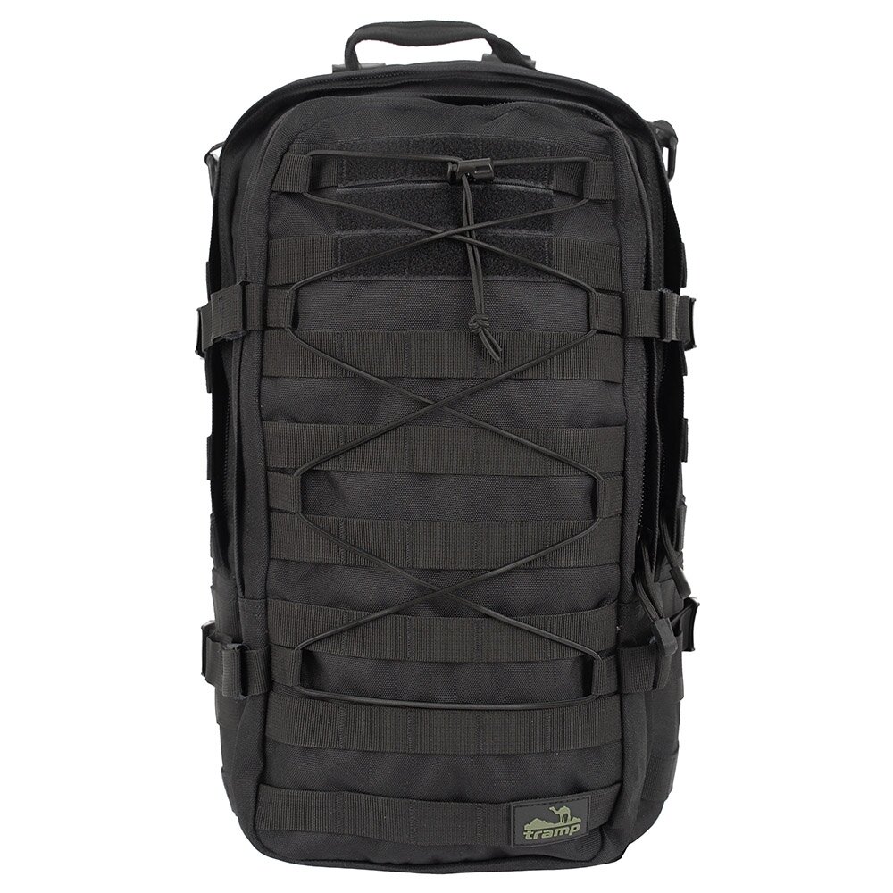 Рюкзак Operator 25 л, черный (тактический, легкий, со стропой MOLLE) — фото 1