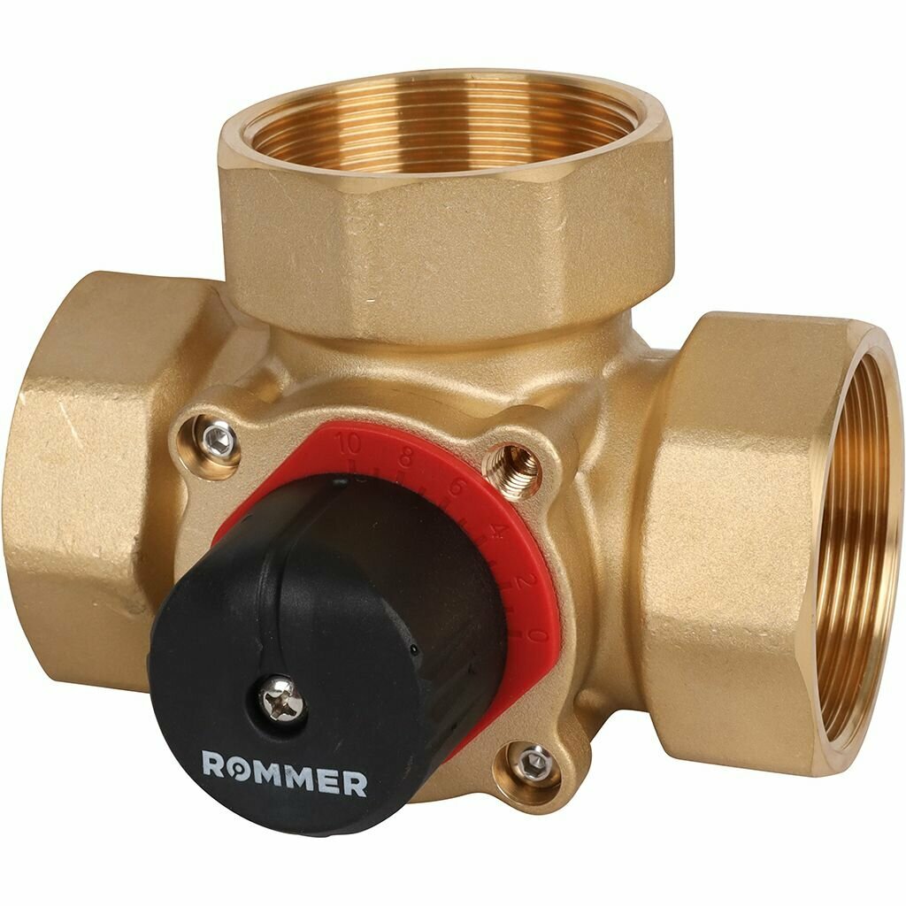 3-х ходовой смесительный клапан ROMMER RVM-0003-040050 2" KVs 40