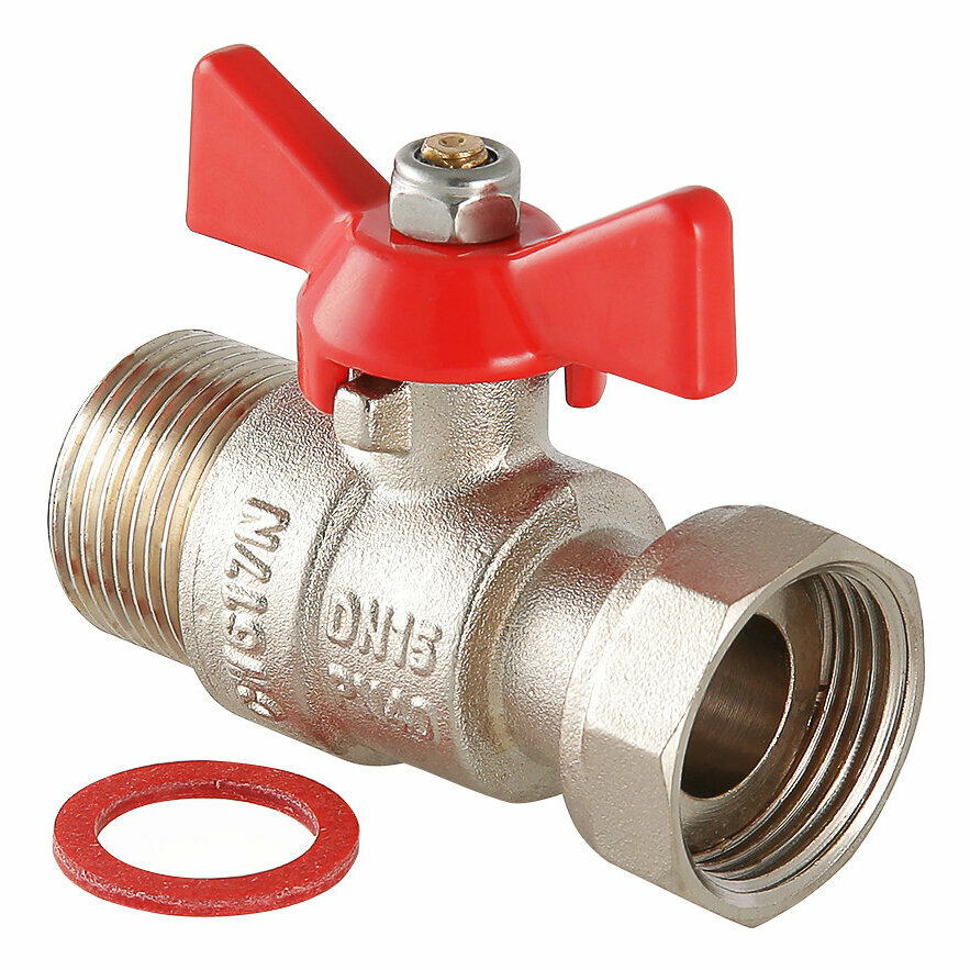 Кран шаровый 3/4"ВН VALTEC BASE с накидной гайкой VT.260. N.0505