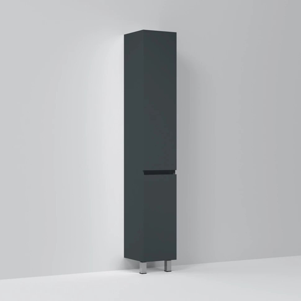 Пенал AM.PM Gem S M91CSR0306GM напольный R, графит матовый