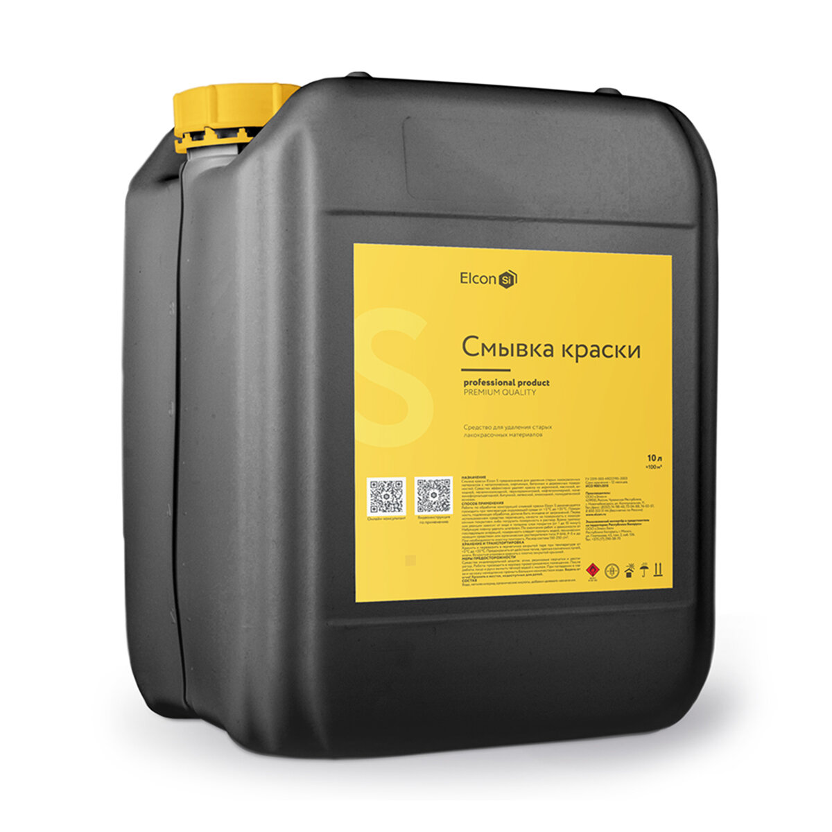 Смывка краски ELCON универсальный, 12 кг, pH 13, время выдержки 2-4 ч
