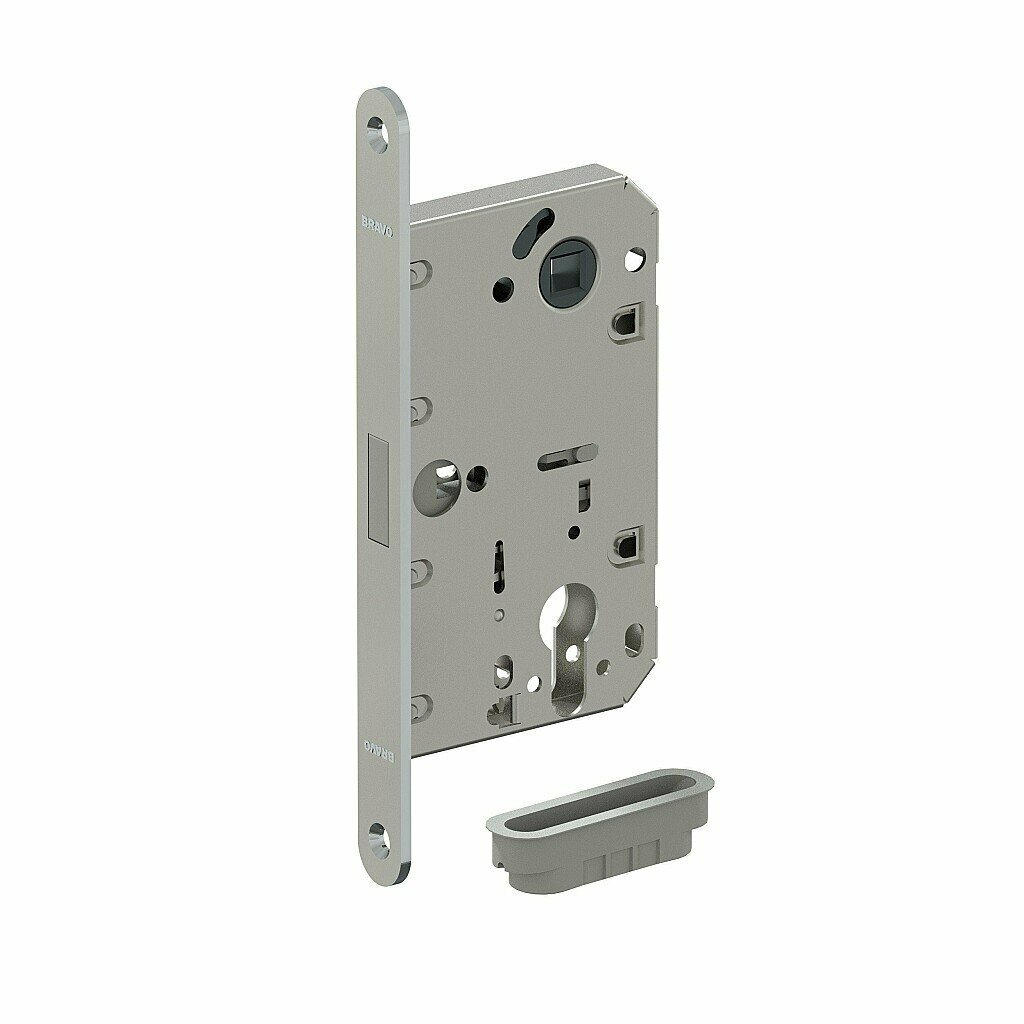 Замок Bravo M-3-CL C Хром