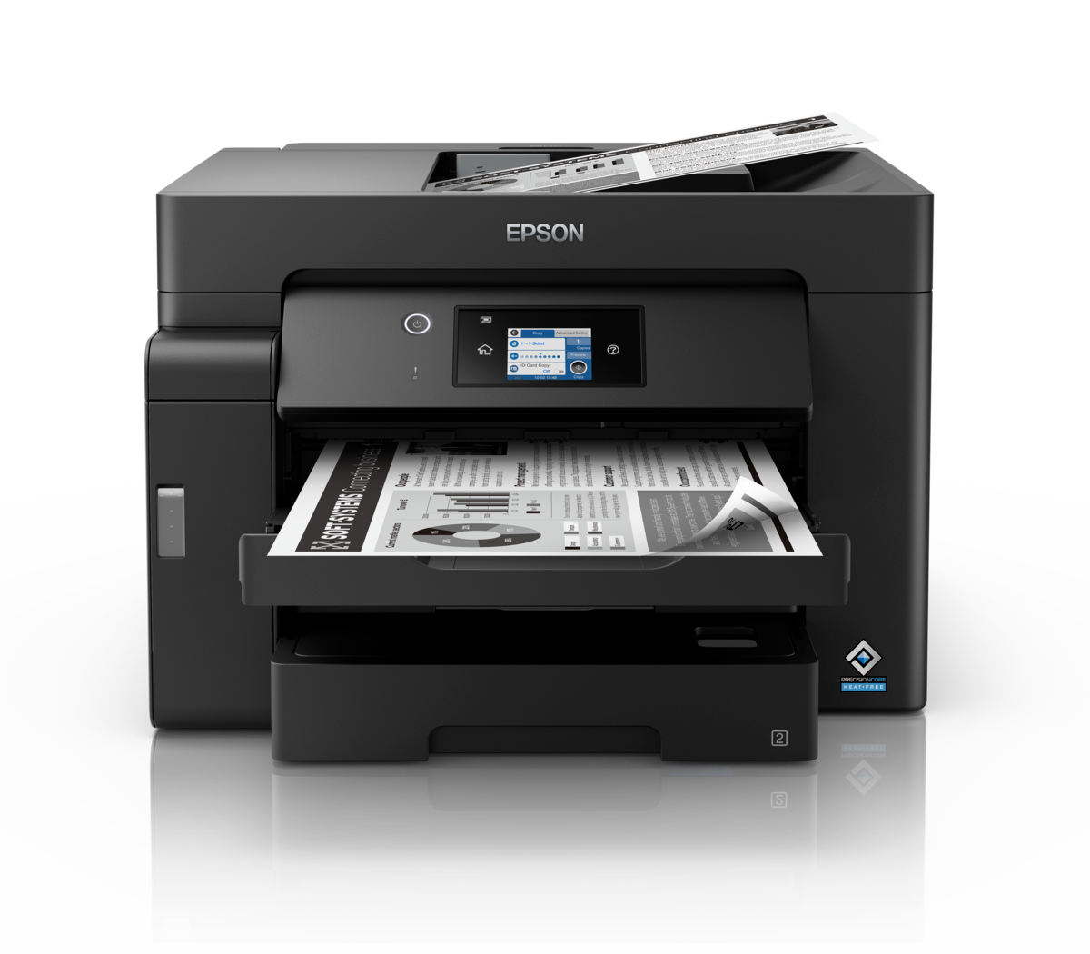 МФУ струйное Epson M15140, ч/б, A3, черный