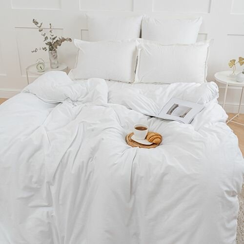 Пододеяльник Цвет Эмоций белый поплин хлопок хлопок белый 177х217см 2сп.