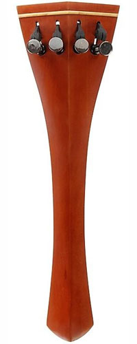 Cello tailpiece Acura Meister Preciso CT-OTH72R - Grade Preciso Hill boxwood tailpiece with boxwood saddle with installed fine tuners for 4/4 cello