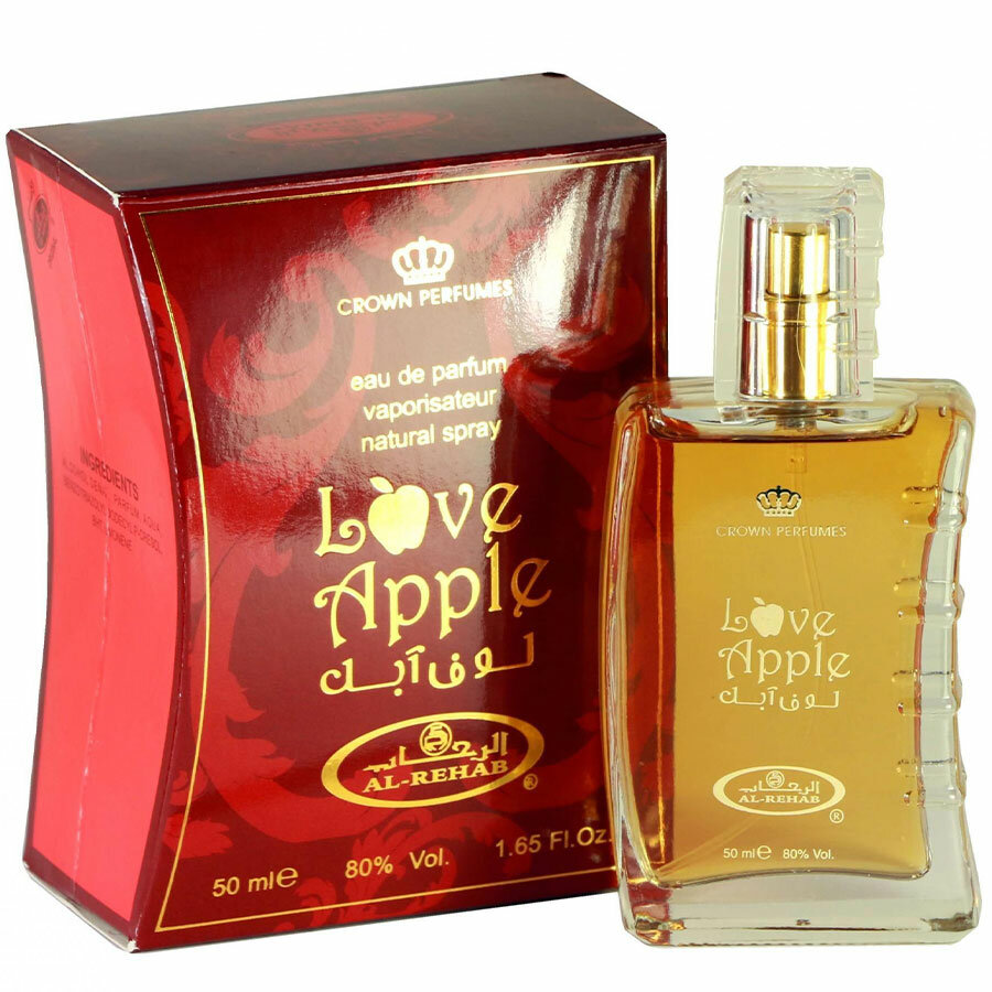 Парфюмерная вода для женщин Crown Perfumes Love Apple 50 мл