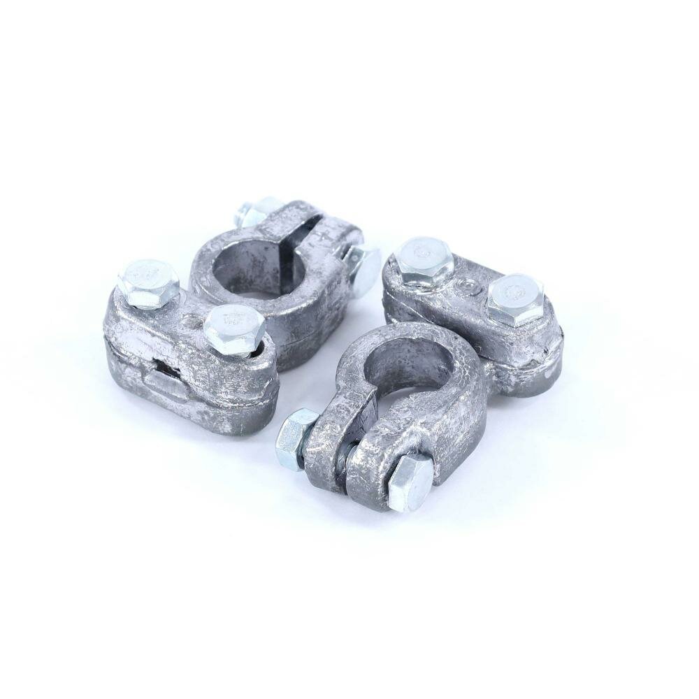 Клемма АКБ универсальная Топ авто свинец, 270 г, (к-т 2 шт.) блистер