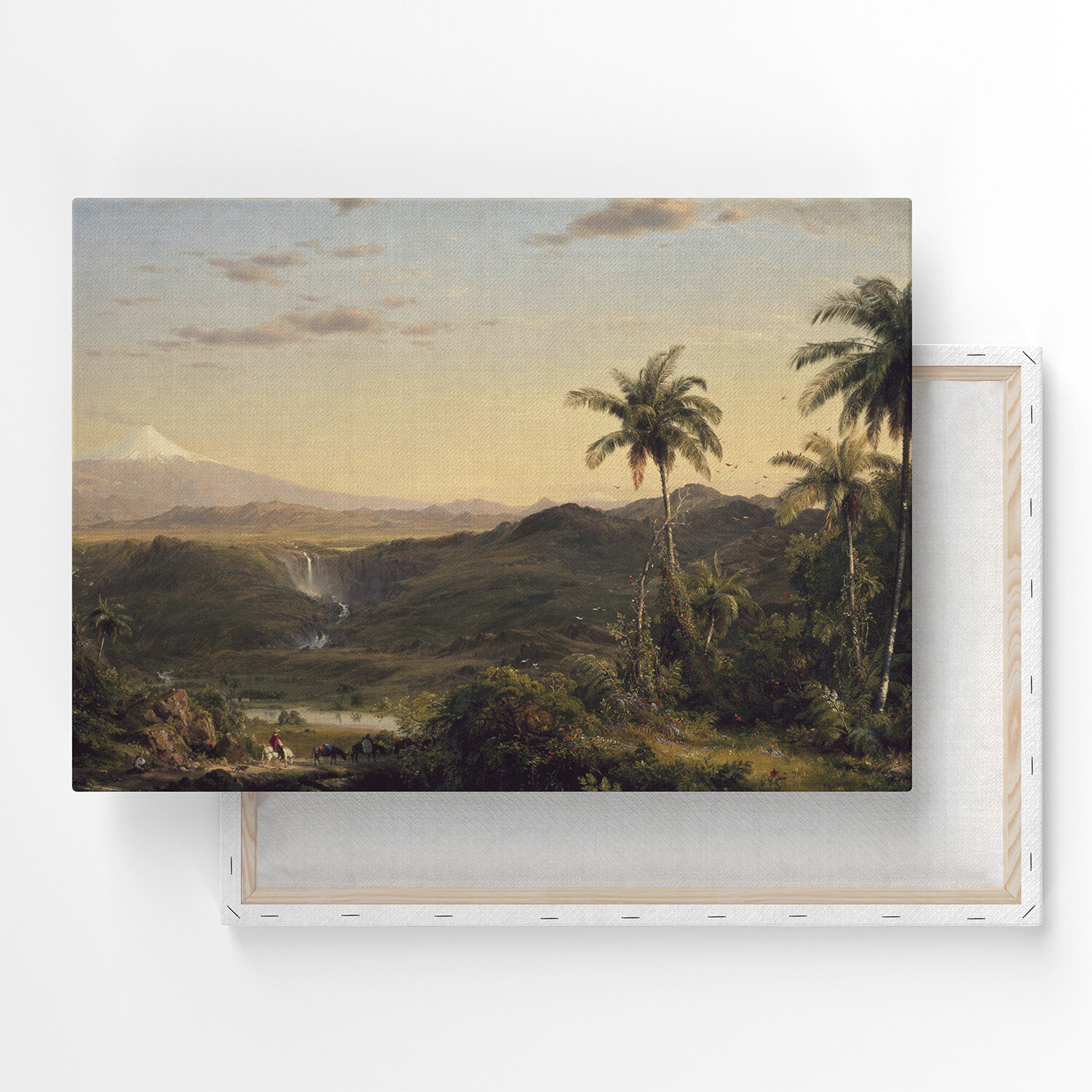 Картина на холсте, репродукция / Фредерик Эдвин Чёрч - Cotopaxi / Размер 30 x 40 см