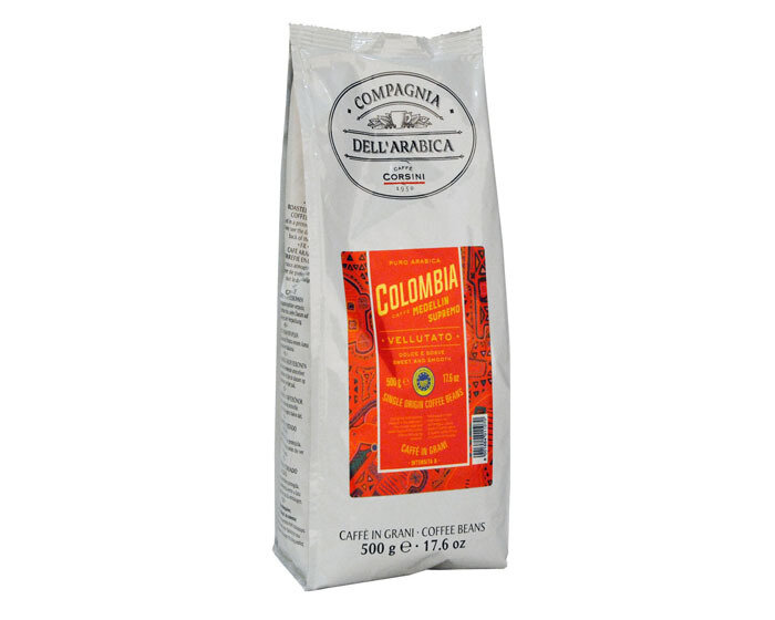 Кофе в зернах Compagnia Dell`Arabica Colombia Medellin Supremo, 500 г (Компания Дель Арабика)