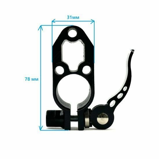 Хомут рулевой стойки для электросамоката Kugoo M4