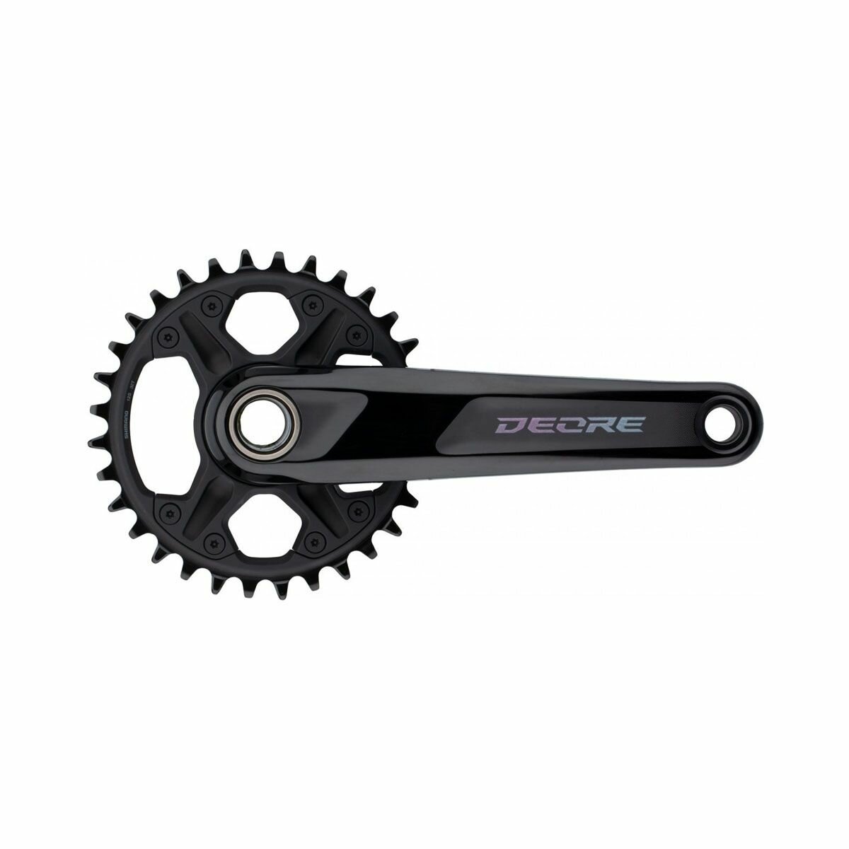 Система шатунов Shimano Deore M6120-1 175мм, 12ск, 30Т, Chainline 55мм.