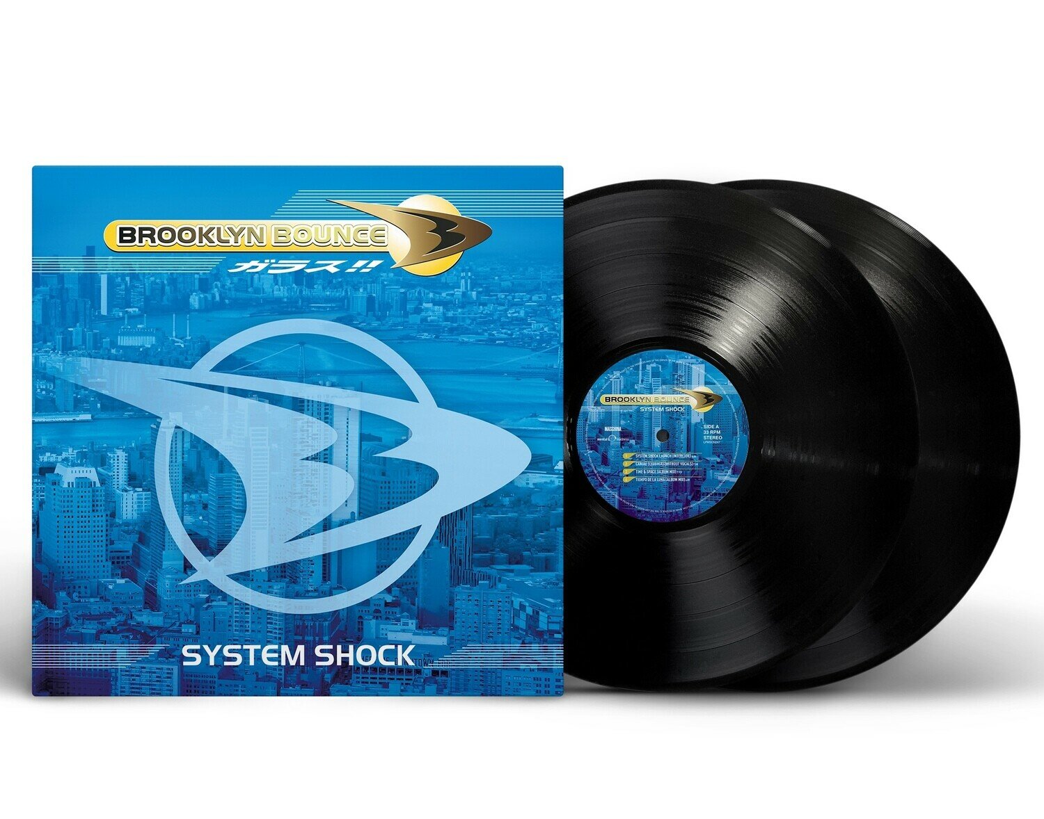 Виниловая пластинка Brooklyn Bounce - "System Shock (The Lost Album 1999)" (2006/2023) (2LP Black Vinyl)