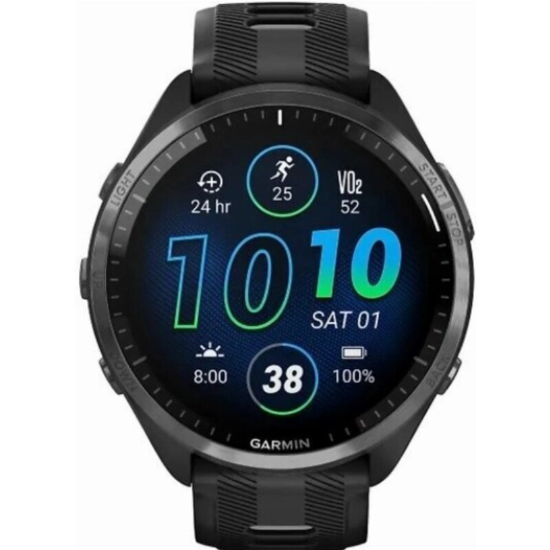 Спортивные часы Garmin Forerunner 965, черный-серый