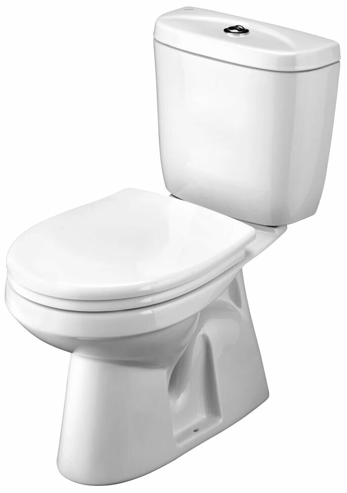 Унитаз-компакт Santek Анимо 1. WH30.2.136 вертикальный выпуск, с сиденьем микролифт, белый