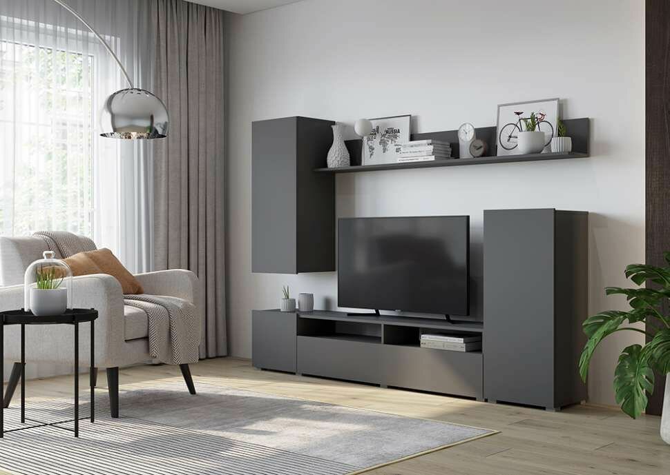 Гостиная Горизонт "Лира", крепление к стене, современный стиль